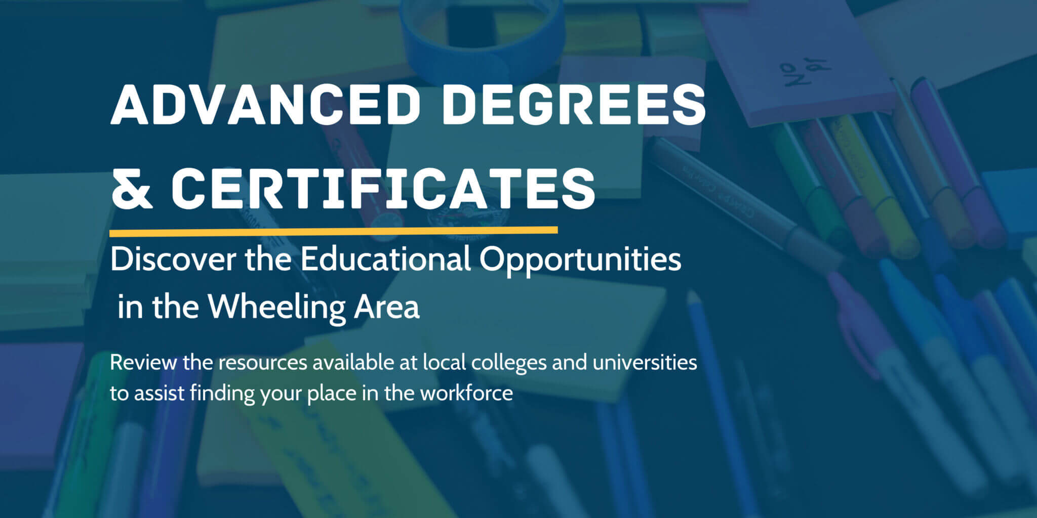 Advanced Degrees & Certificates - Wheeling Area Chamber of Commerce